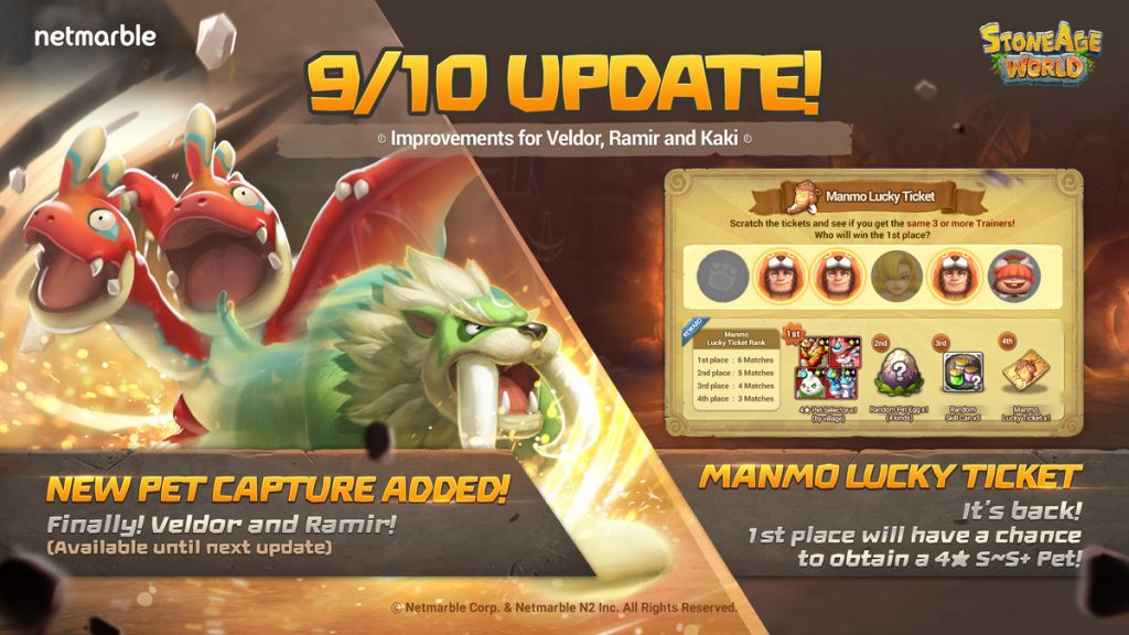 STONEAGE WORLD ENTERS THE AUTUMN SEASON WITH NEW PET CAPTURE SITES AND ...